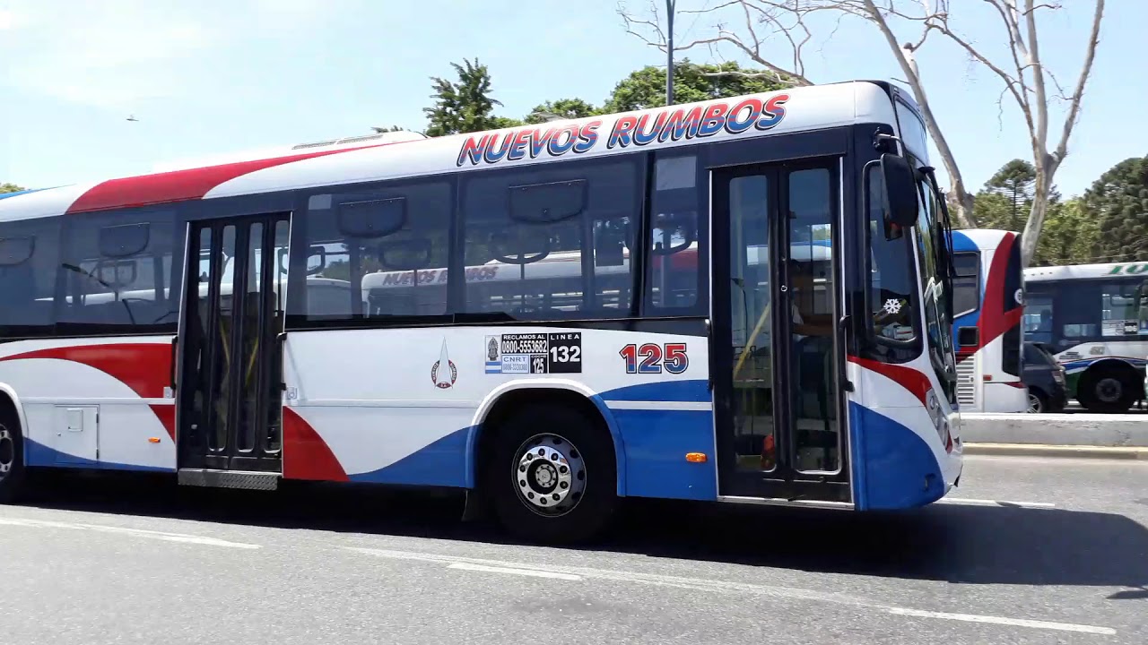 Línea 132 Interno 125 | (Iguazú III MB O-500u E5 Con a/a) - YouTube