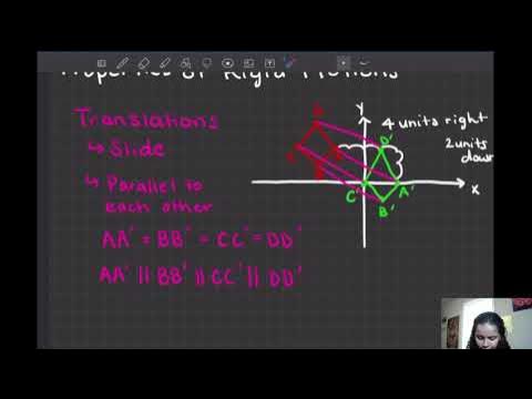 Properties of Rigid Motions - Geometry - YouTube