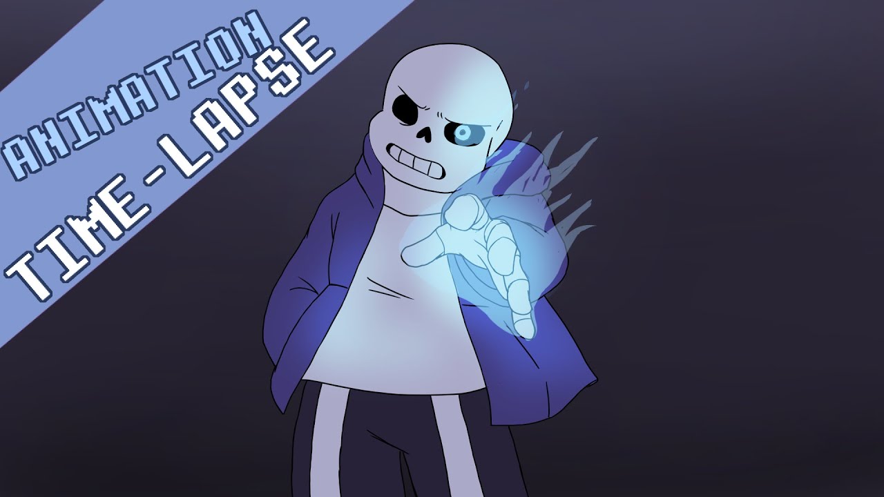 [Animation Time-Lapse] Undertale: Sans - YouTube