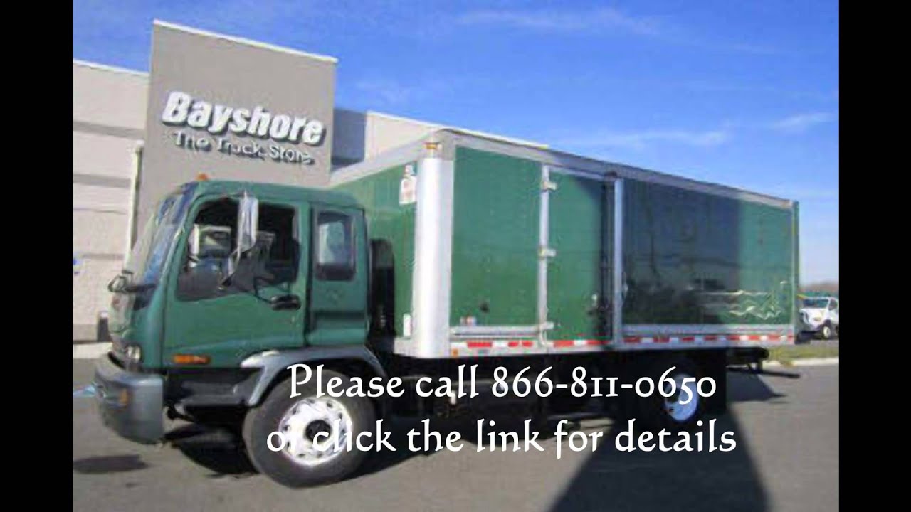 Cabover medium duty box truck for sale in delaware - YouTube