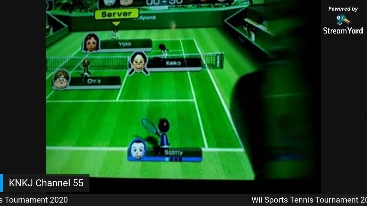 Wii Sports Tennis Tournament 2020: Game 1 (Part 1) - YouTube