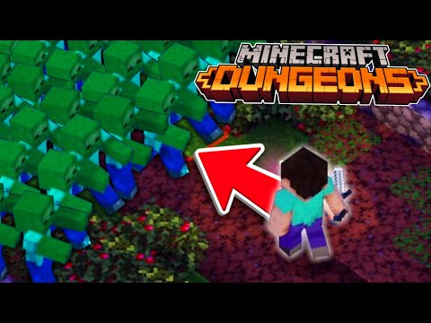 Minecraft Dungeons is TOO EASY! (NEW Minecraft Game)