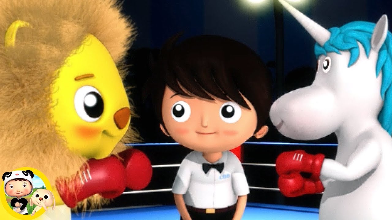 Lion and Unicorn | Little Baby Bum Animal Club | Fun Songs for Kids ...