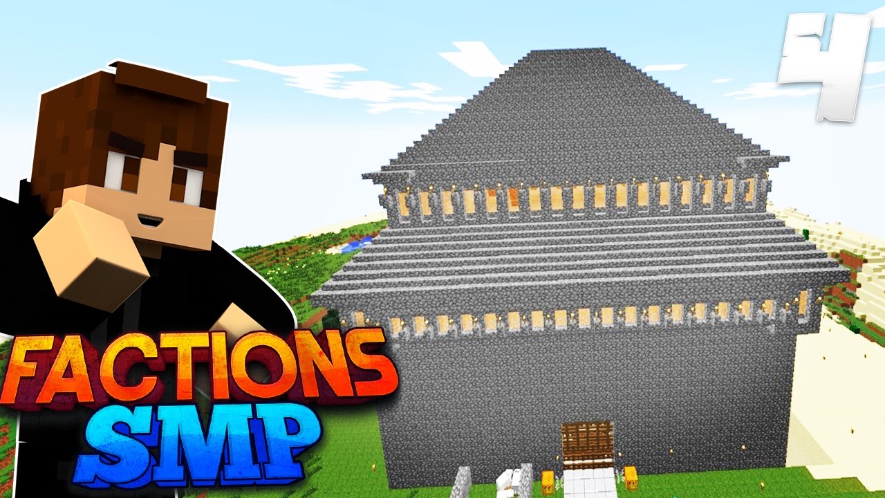Minecraft Factions SMP #4 - NEW INSANE CASTLE! (Minecraft Factions ...