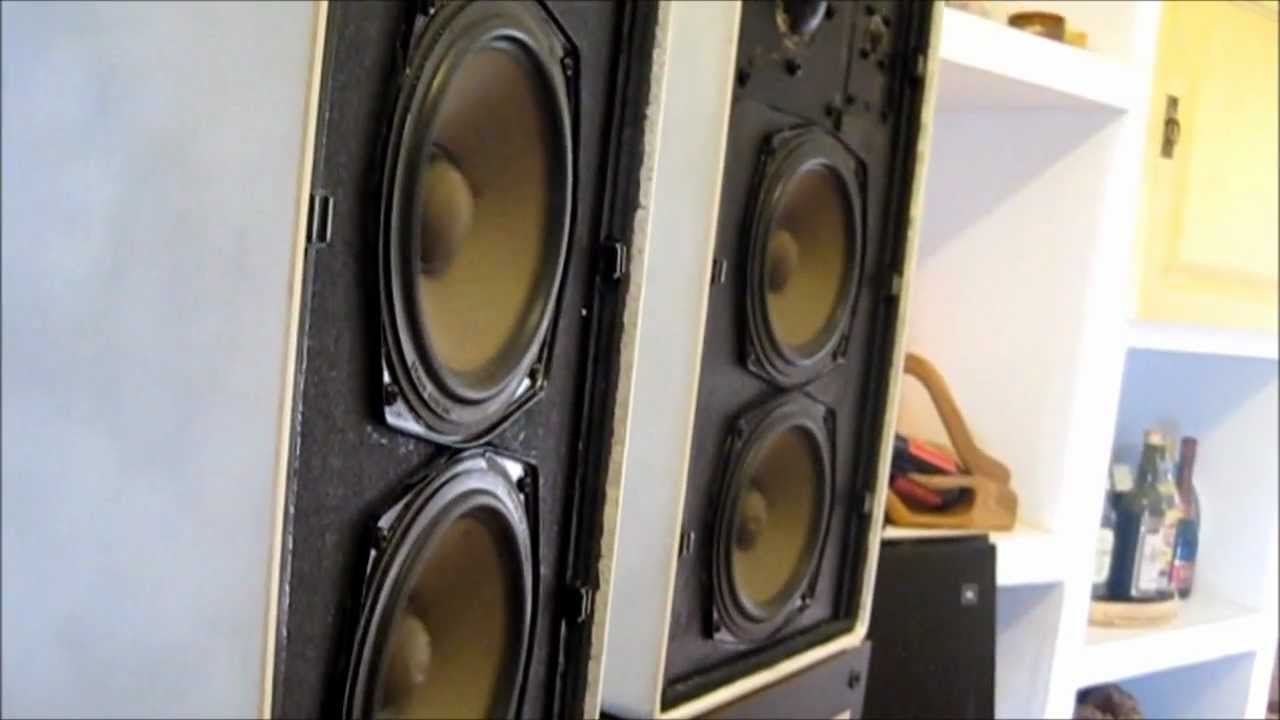 Braun ADS l810 Vintage Speakers - YouTube