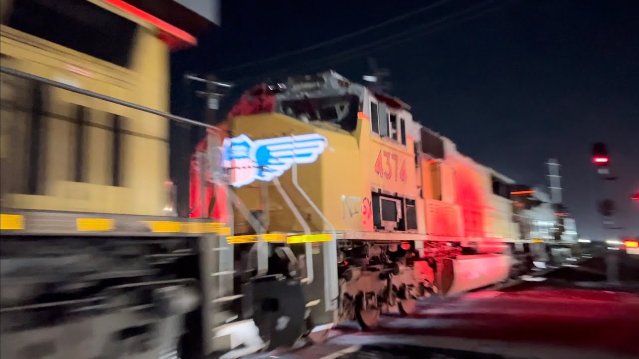 Chasing a Union Pacific Deadline Move Up the Fresno Sub! (5/22/23 ...