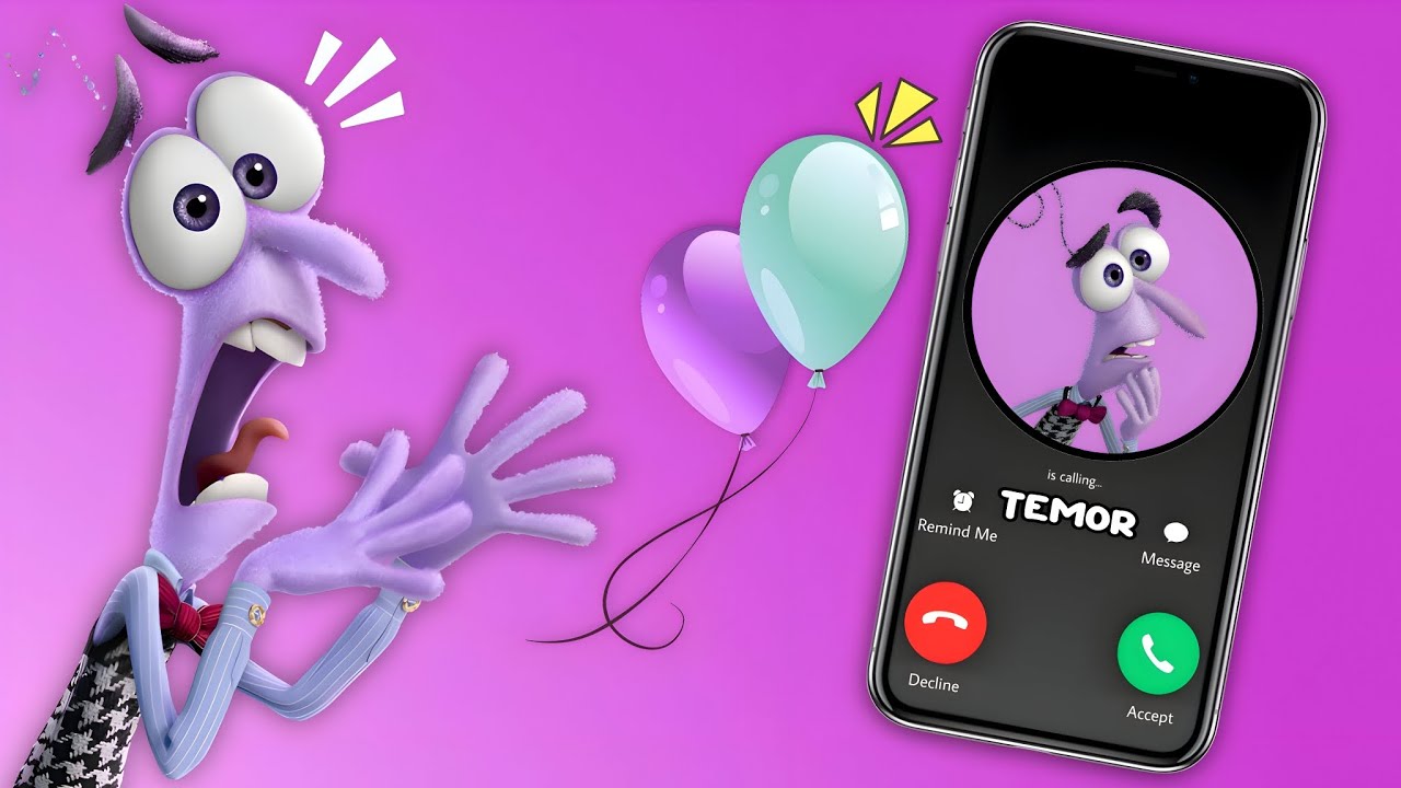 Temor😟 (INTENSAMENTE 2) Quiere Hablar Contigo📞 Estás Atemorizado🥺Juega ...