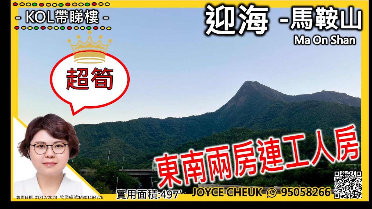 上車驚喜價🤤#烏溪沙站 萬用靚則🤞#東南 #2.5房💎配套完善🚄🍽🛍💝Joyce推介#迎海 #上車 - YouTube