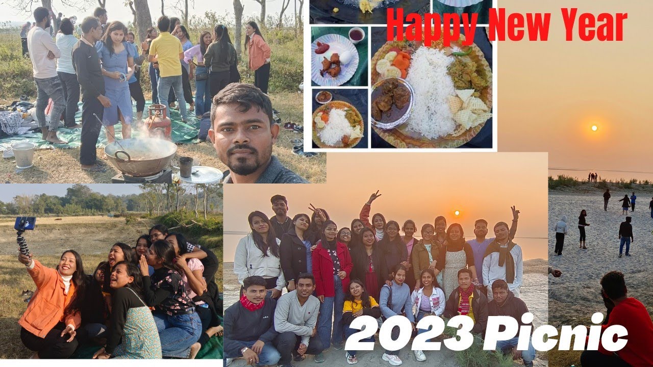 Picnic At Assam !! Devisingh Ghat !! Happy new year !! 2023 !! - YouTube