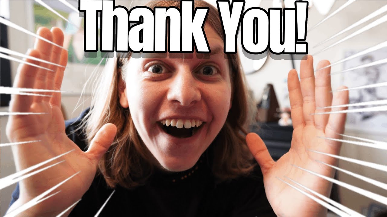 I Just Want To Say THANK YOU! - YouTube