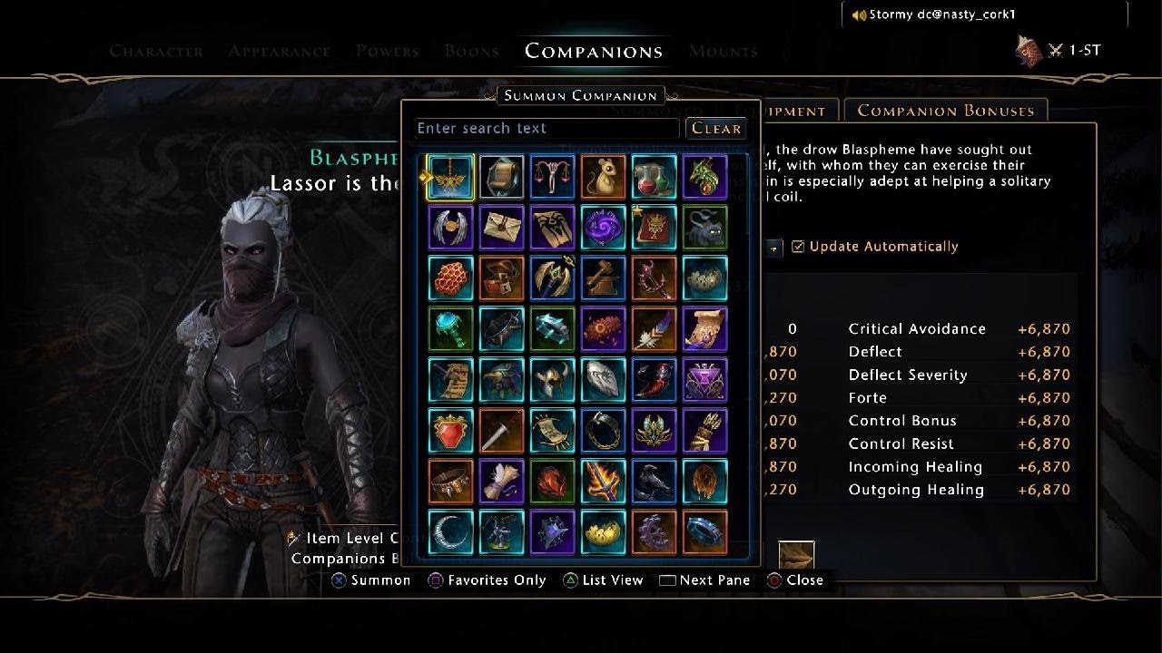 Neverwinter The Blaspheme Assassin Companion Debuff is Broken (in a bad ...