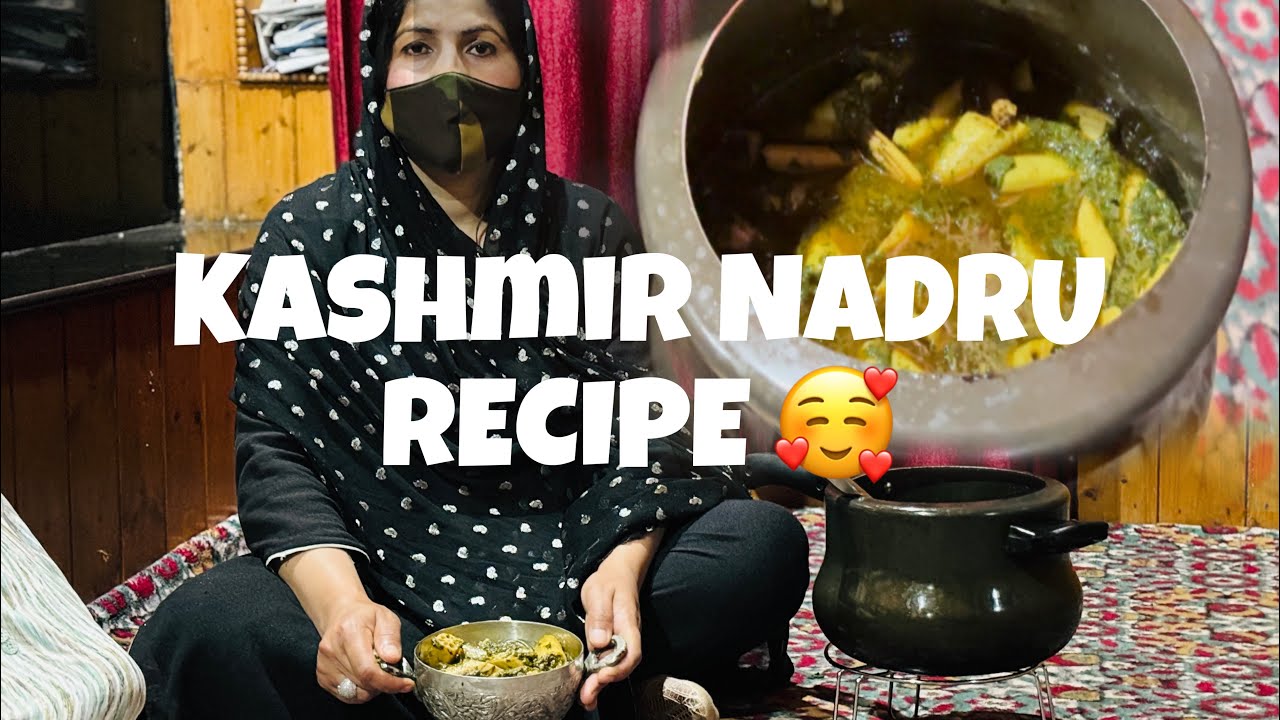Kashmiri NADRU recipe || Kashmiri famous NADRU recipe || home made ...