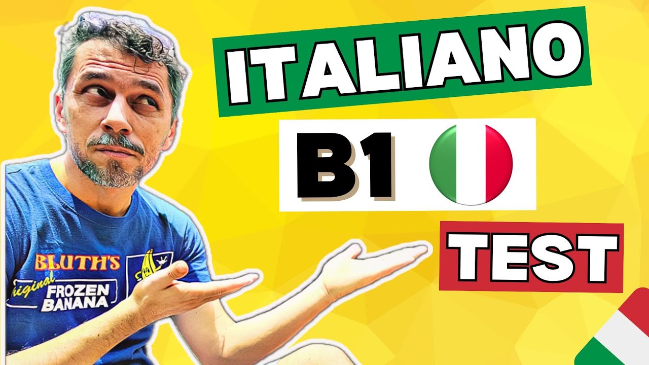Test B1 Italiano Cittadinanza - cidadania - B1 italian Test citizenship ...