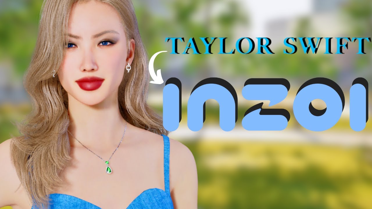 I Made Taylor Swift In inZOI!💙 - YouTube
