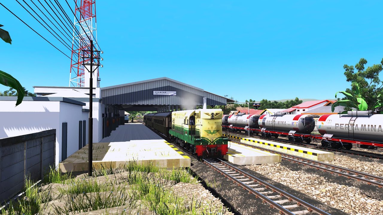 Trainz Railroad Simulator 2019 | Nostalgia Trip dengan lokomotif ...