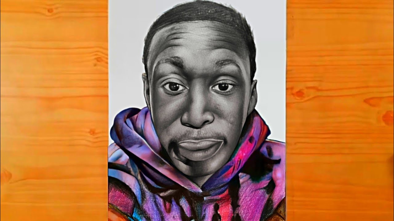 Drawing Khaby Lame| Part-2 - YouTube