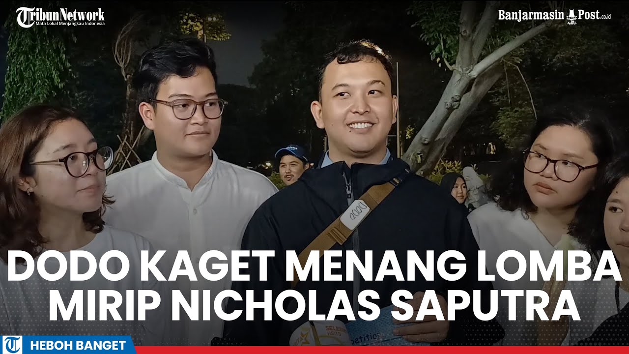 Menang Lomba Mirip Nicholas Saputra, Dodo Mengaku Memang Mata dan ...