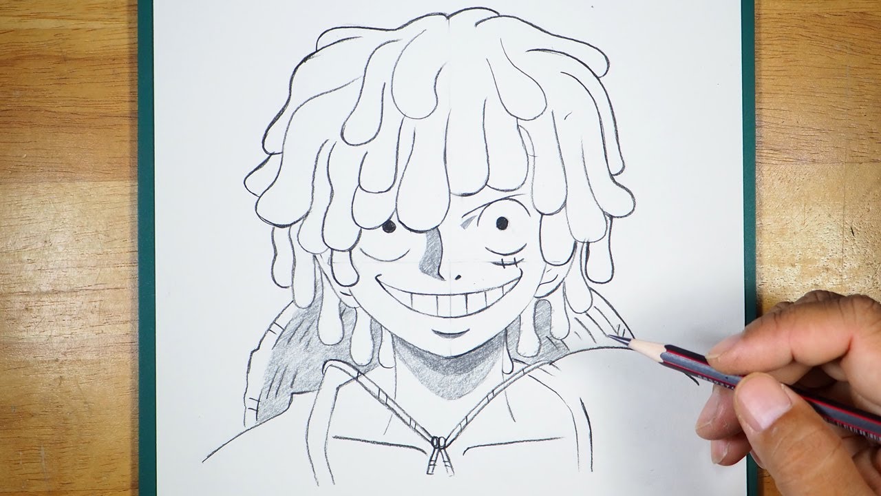 Anime Drawing | How to Draw Luffy Gear 5 [Joy Boy] - One Piece Drawing ...