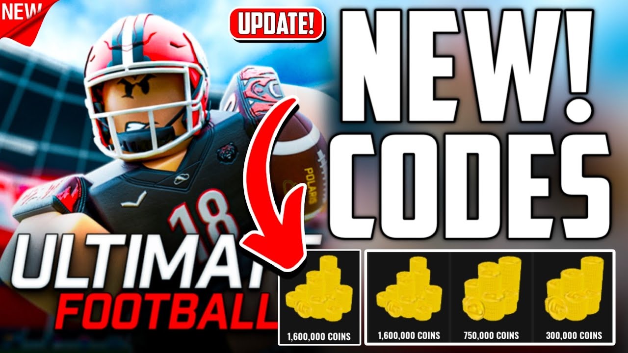 UPD! Codes! ULTIMATE FOOTBALL ROBLOX CODES 2023 - ULTIMATE FOOTBALL ...