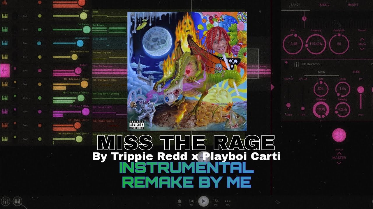 TRIPPIE REDD x PLAYBOI CARTI - MISS THE RAGE (FLM INSTRUMENTAL REMAKE ...