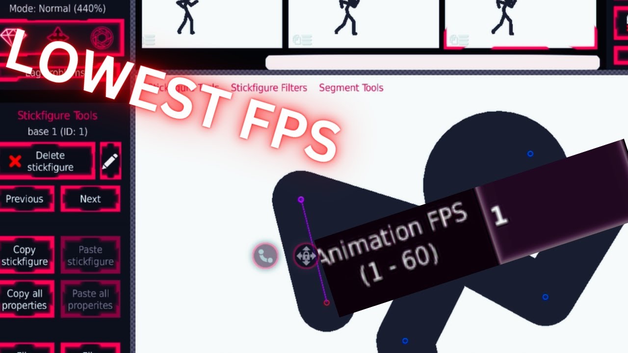 Stick Nodes Animating On The Lowest Fps - YouTube