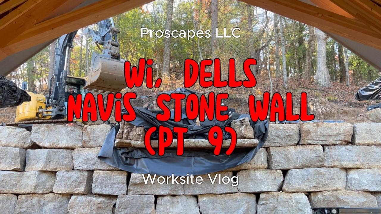 Dells Navis Stone Wall (pt 9) - YouTube