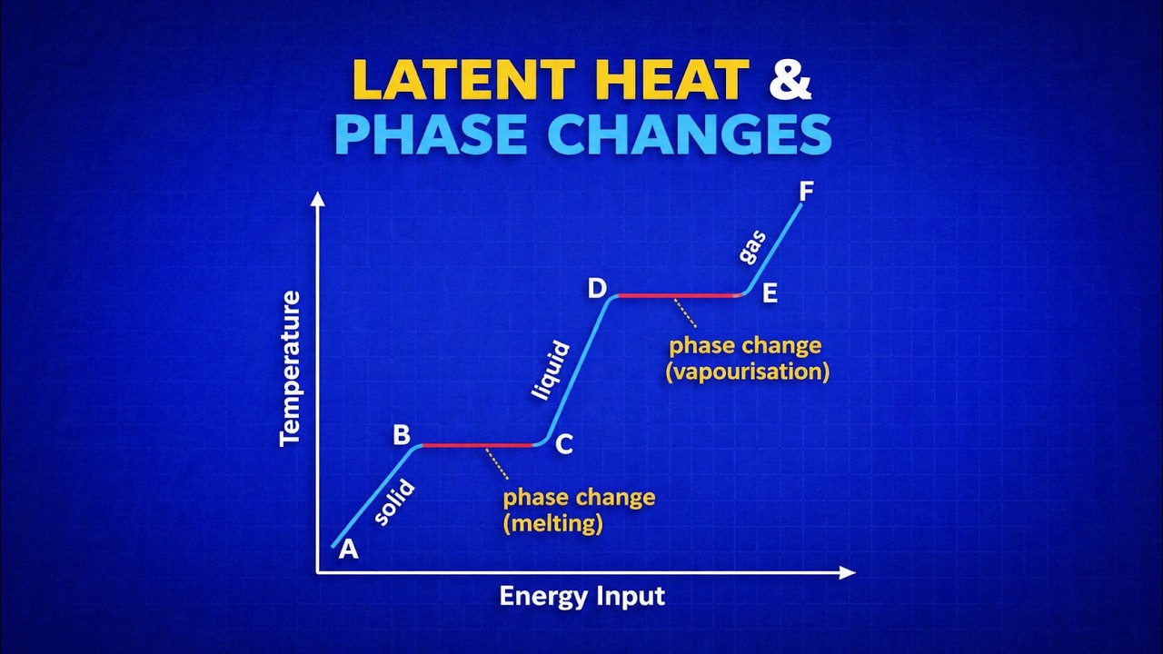 Latent Heat Explained (Phase Changes Without Temperature Change) - YouTube