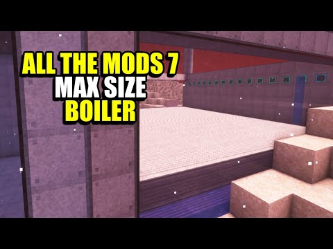 Ep126 Max Size Boiler - Minecraft All The Mods 7 Modpack - YouTube