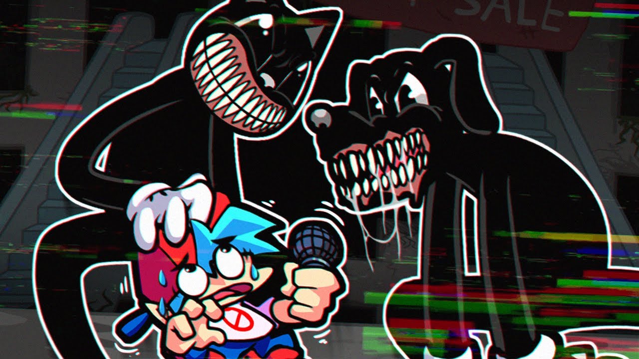 O MOD SINISTRO DO CARTOON CAT NO FNF! Friday Night Funkin VS Cartoon ...