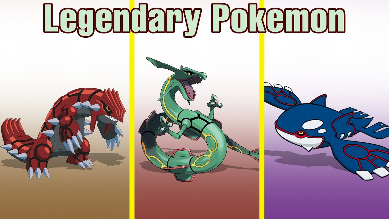 What are all the legendary trio Pokemon - YouTube
