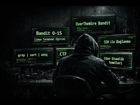 Linux Öğrenmek İçin EN İYİ Yol | OverTheWire Bandit 0–15 Adım Adım