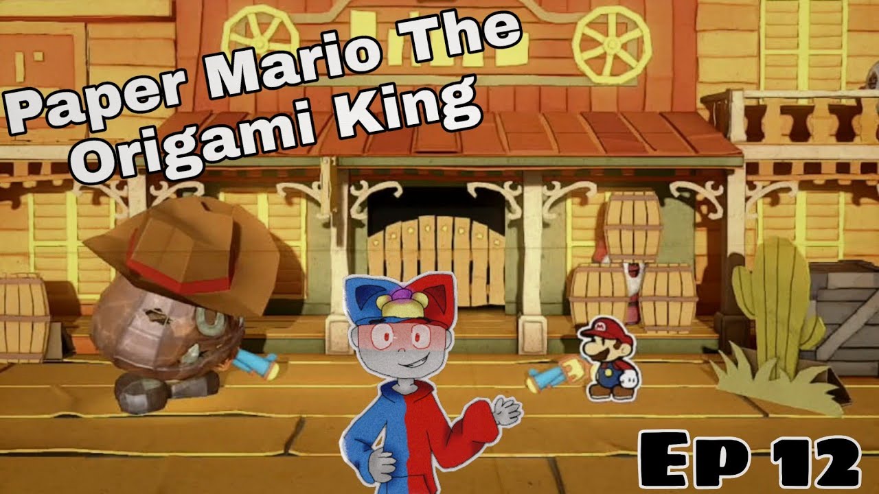 Paper Mario The Origami King Cap 12: Mario, el fontanero Cowboy - YouTube