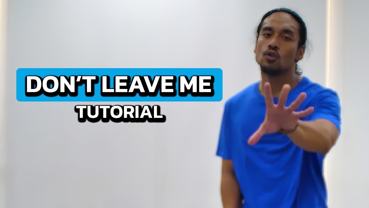 Blackstreet "Don't Leave Me" Hip Hop Dance Choreography Tutorial with ...