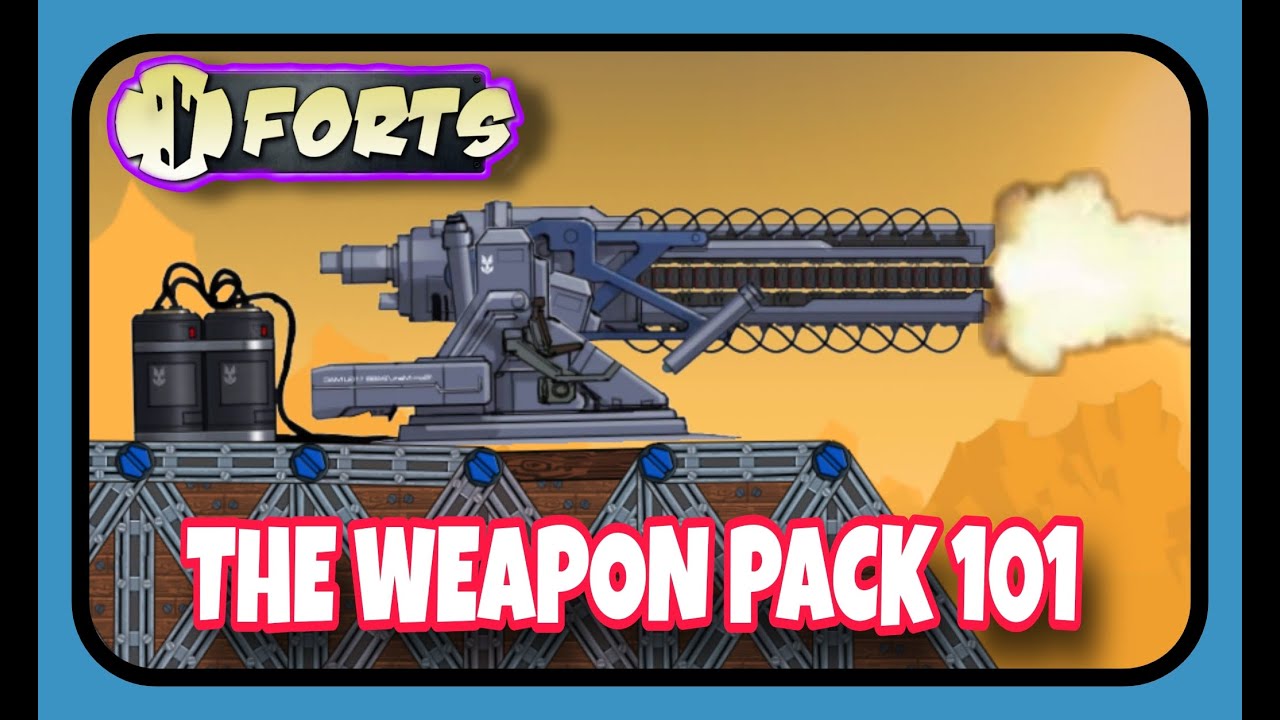 Forts - Имба пушка в действии!!! The weapon pack 101 #фортс #ЛысыйДядь ...