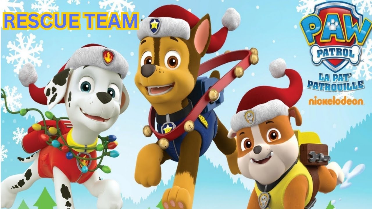 Paw Patrol Rescue Team Puzzle - Puzzle For Kids - YouTube