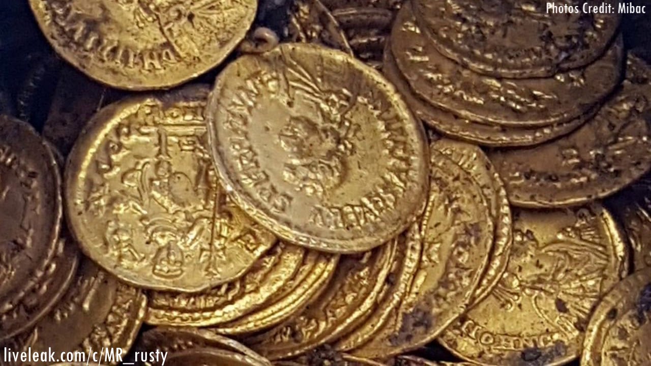 Huge 5th Gold Coin Cache Found In Italy (Sept. 9, 2018) - YouTube