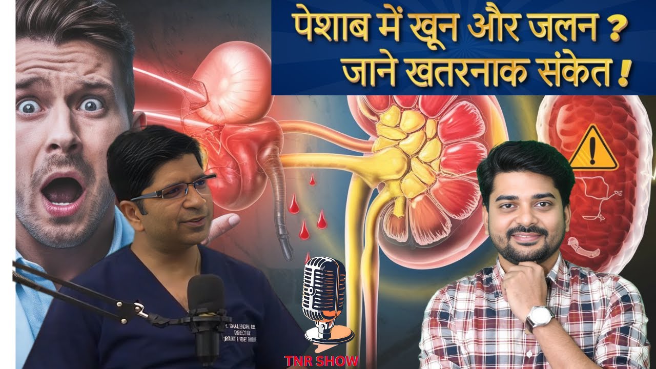 पेशाब में खून और जलन की गंभीर समस्या?Dr.Shailendra Goel#urology # ...