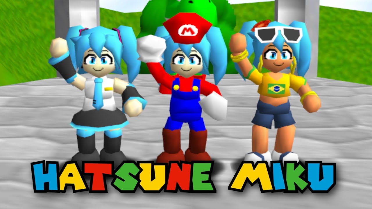 Super Mario 64 Coop DX - Hatsune Miku v1.1 - YouTube