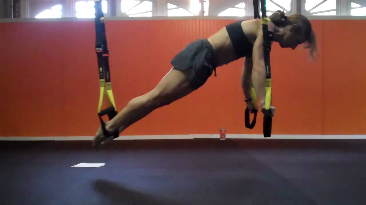 TRX Super Atomic Push up - Pike - YouTube