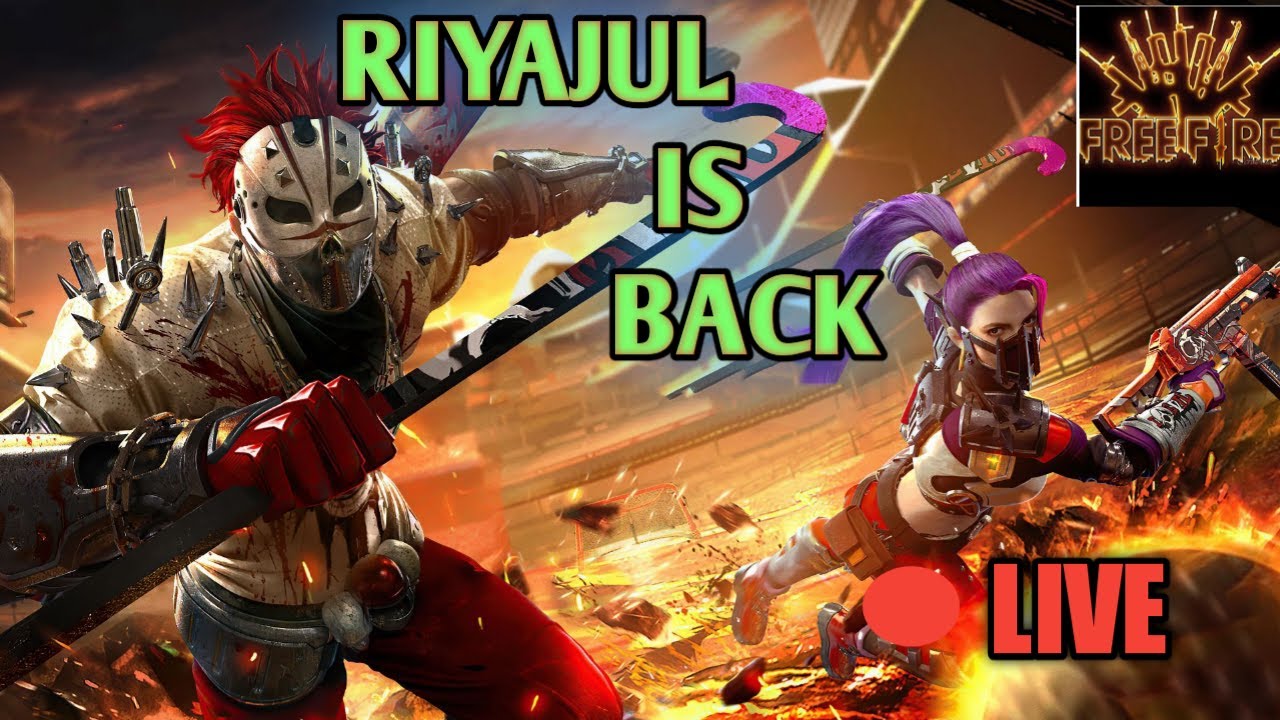 FREE FIRE LIVE STREAM GAVE WAY WITH SUBSCRIBE... SAPORT MY CHANNEL RIYAJUL WITH GAMING - YouTube