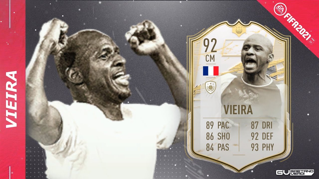PATRICK VIEIRA 92 - Meine ersten Eindrücke - FIFA 21 Player Review ...