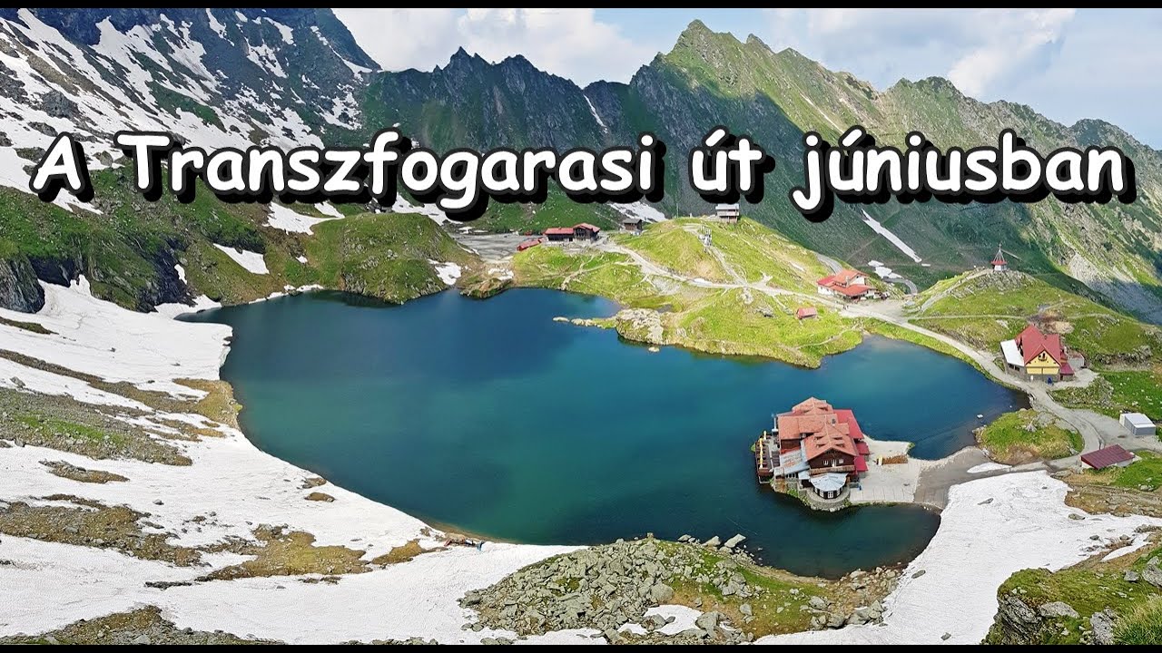 Ilyen a Transzfogarasi út és a környéke június közepén. - YouTube
