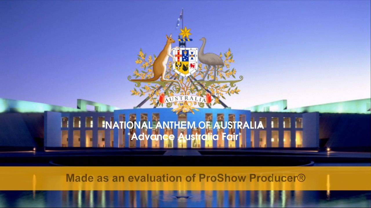 National Anthem of Australia (Advance Australia Fair) - YouTube
