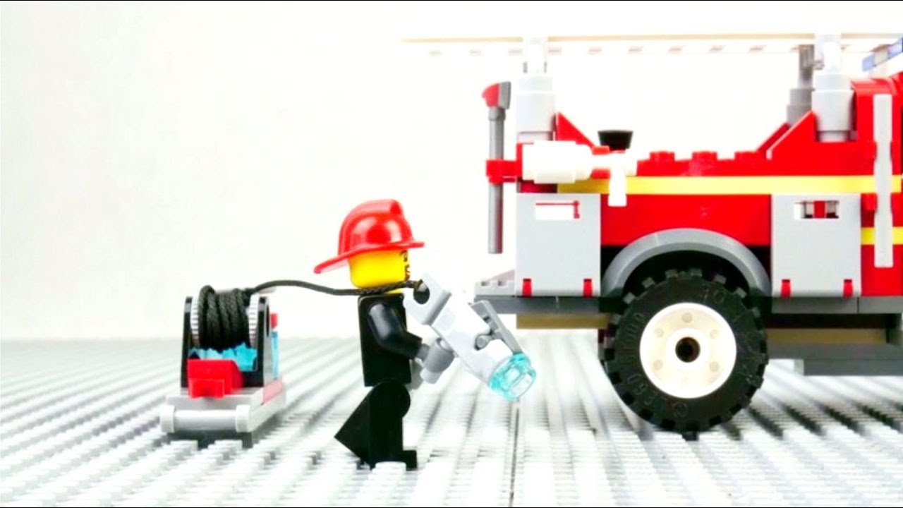 Grab Your Axe And Get Ready To Fight Some Fires! Lego 60231 Fire Chief ...