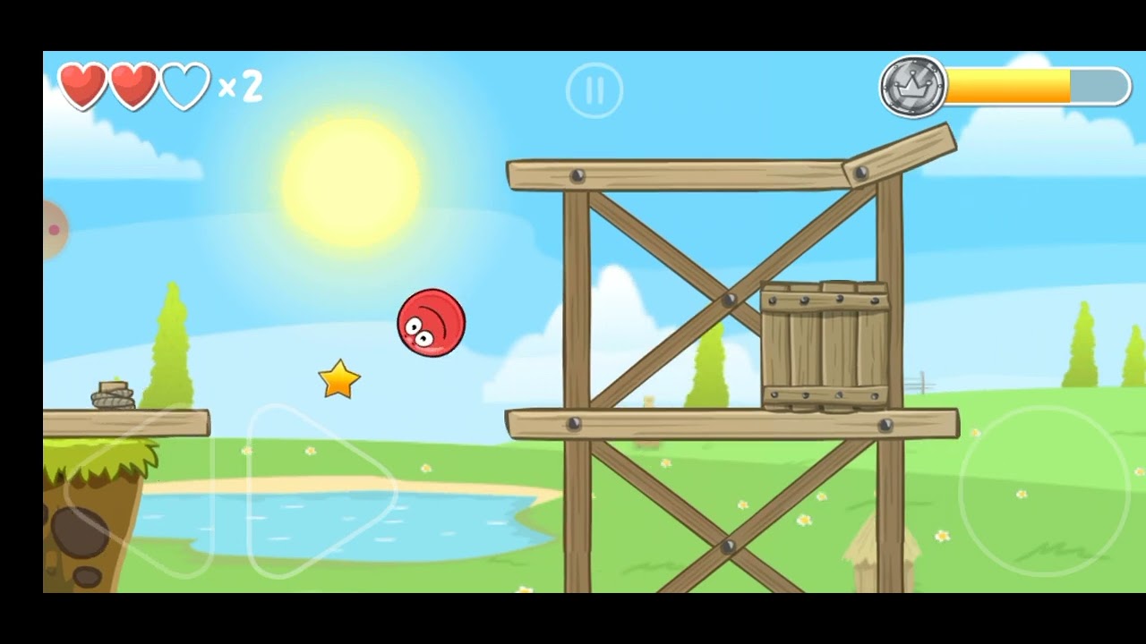playing red ball 4 | very interesting game| difficult Level | red ball ...