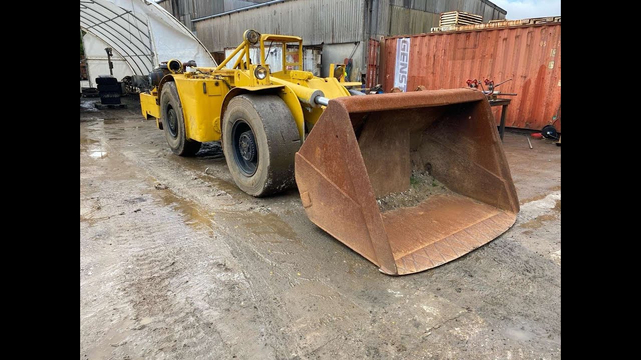 Eimco 913 Underground Loader (4038/7) - YouTube