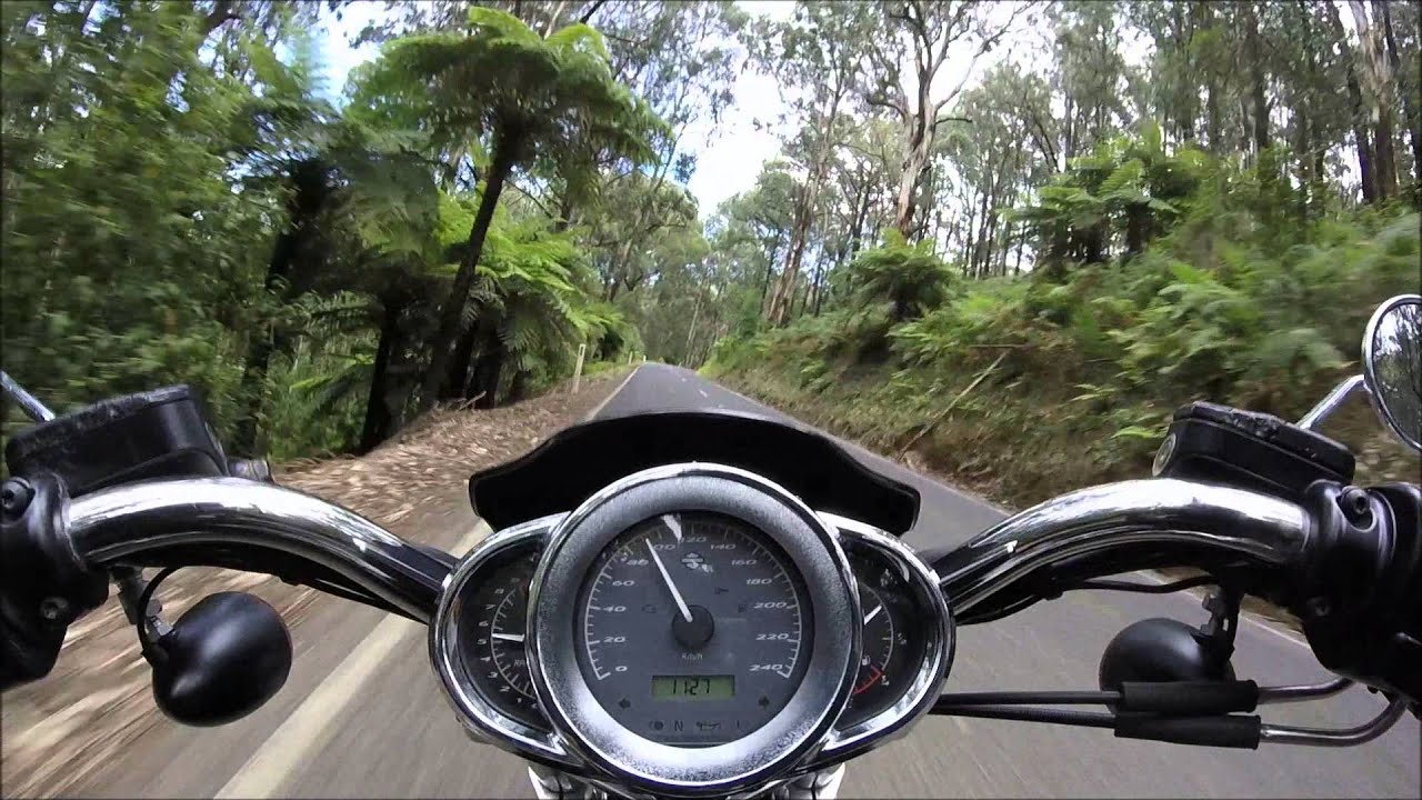 VROD Speed Run Through the Australian Forest HD GOPRO - YouTube