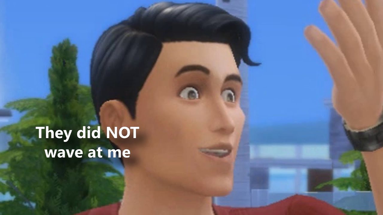 THAT AWKWARD MOMENT | Sims 4 Very short story lol - YouTube