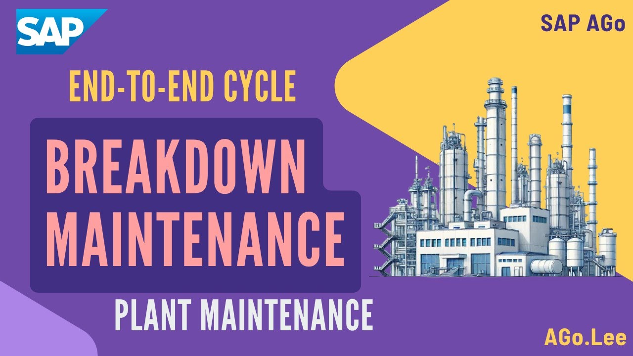 How to create Breakdown Maintenance Order | Internal | Hindi / Urdu ...