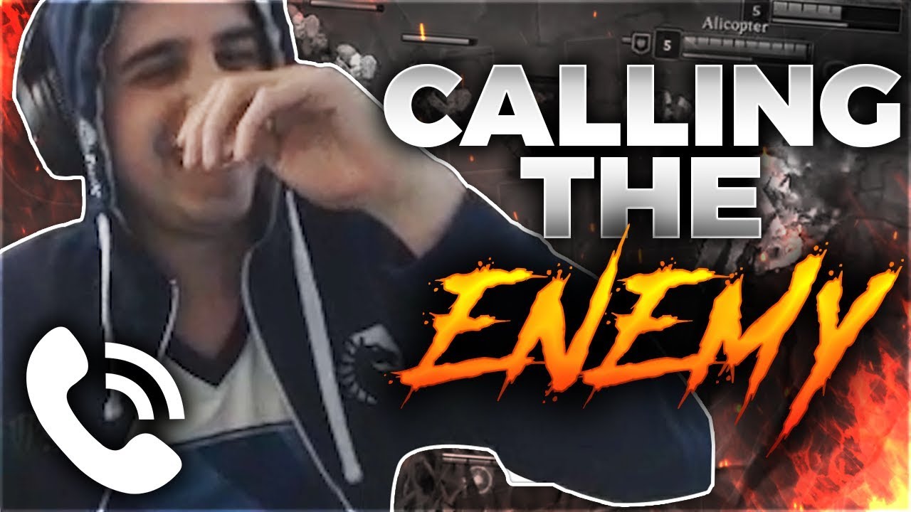 IN A CALL MID GAME WITH THE ENEMY? | ft. ChaseShaco & Alicopter - YouTube